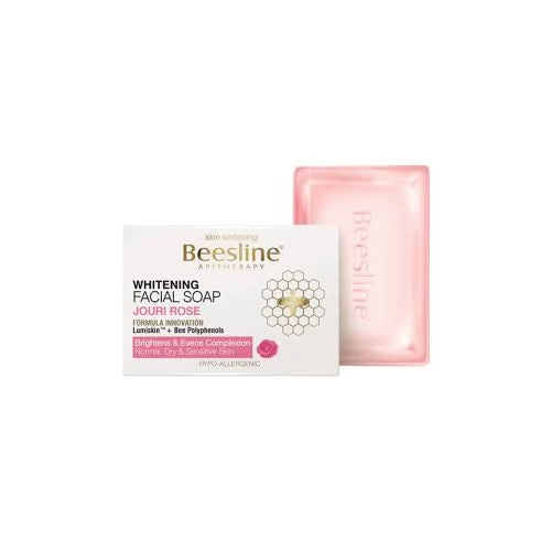 Beesline Whitening Facial Soap: Jouri Rose Brightening Cleanser – Avnzor
