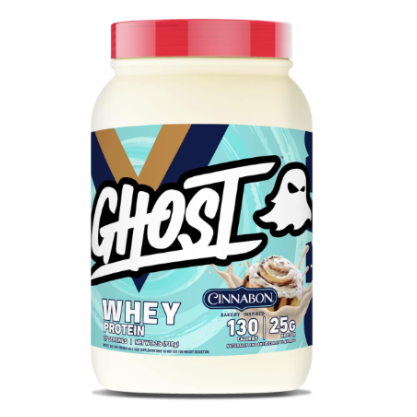Ghost Whey Protein – Cinnabon 2lb | 25g Protein, 26 Servings – Avnzor
